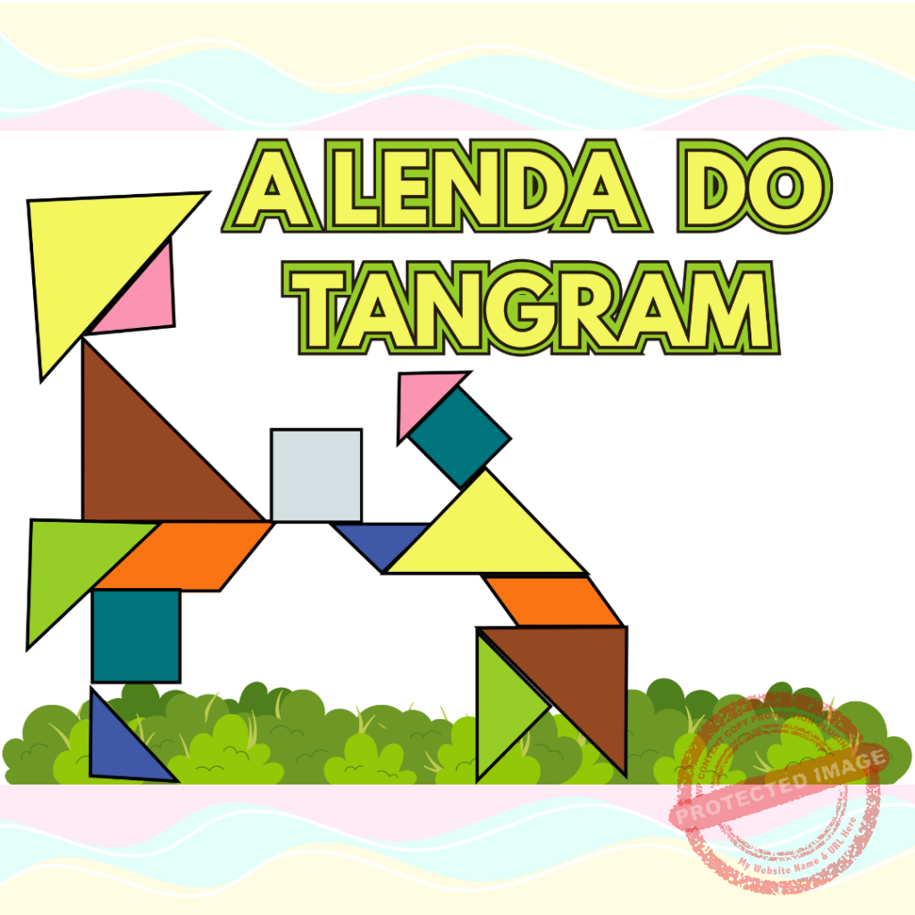 Tangram completo – Encantar para ensinar